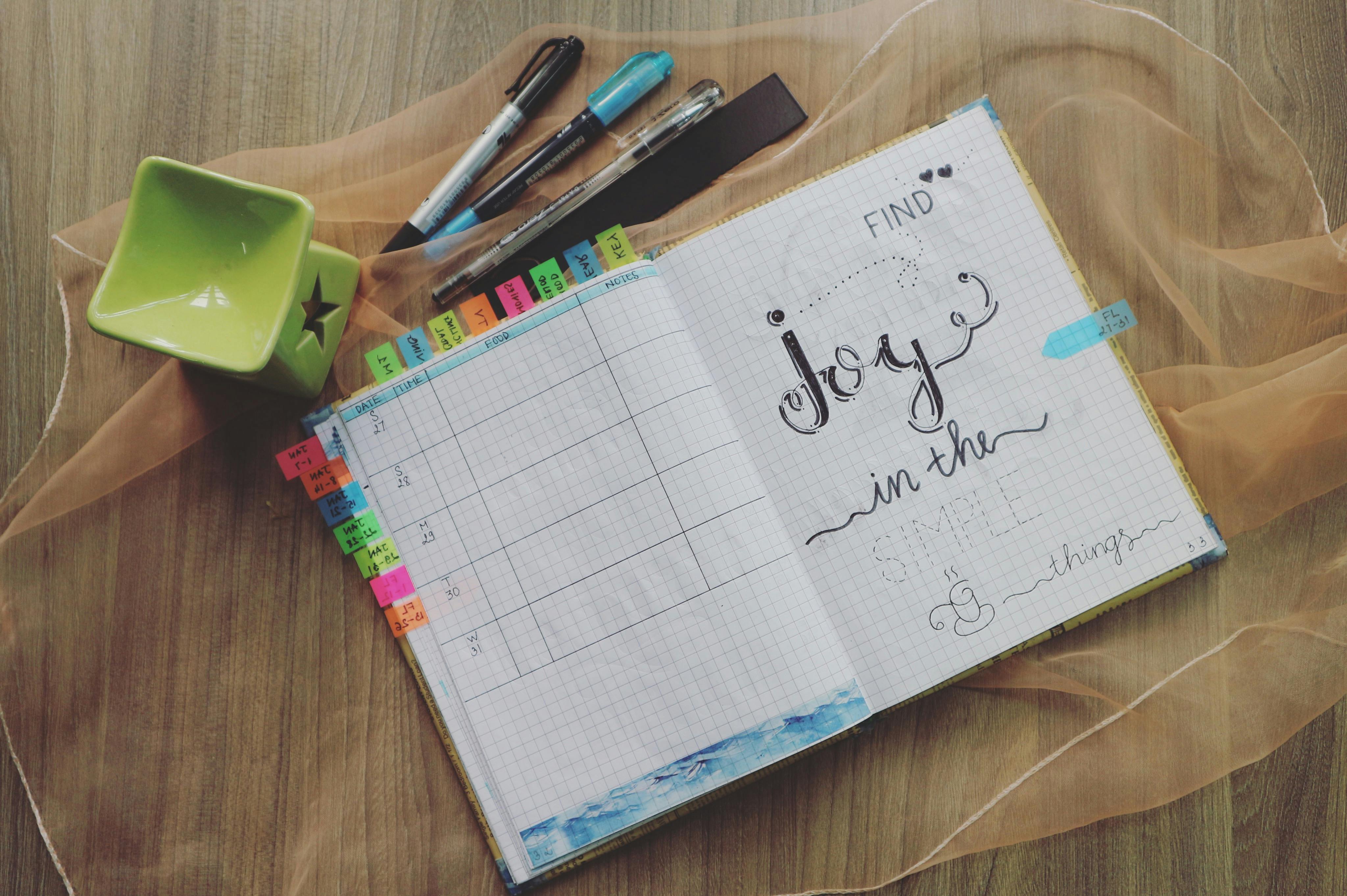 Bullet journal: come iniziare e quali materiali usare – Club Joy